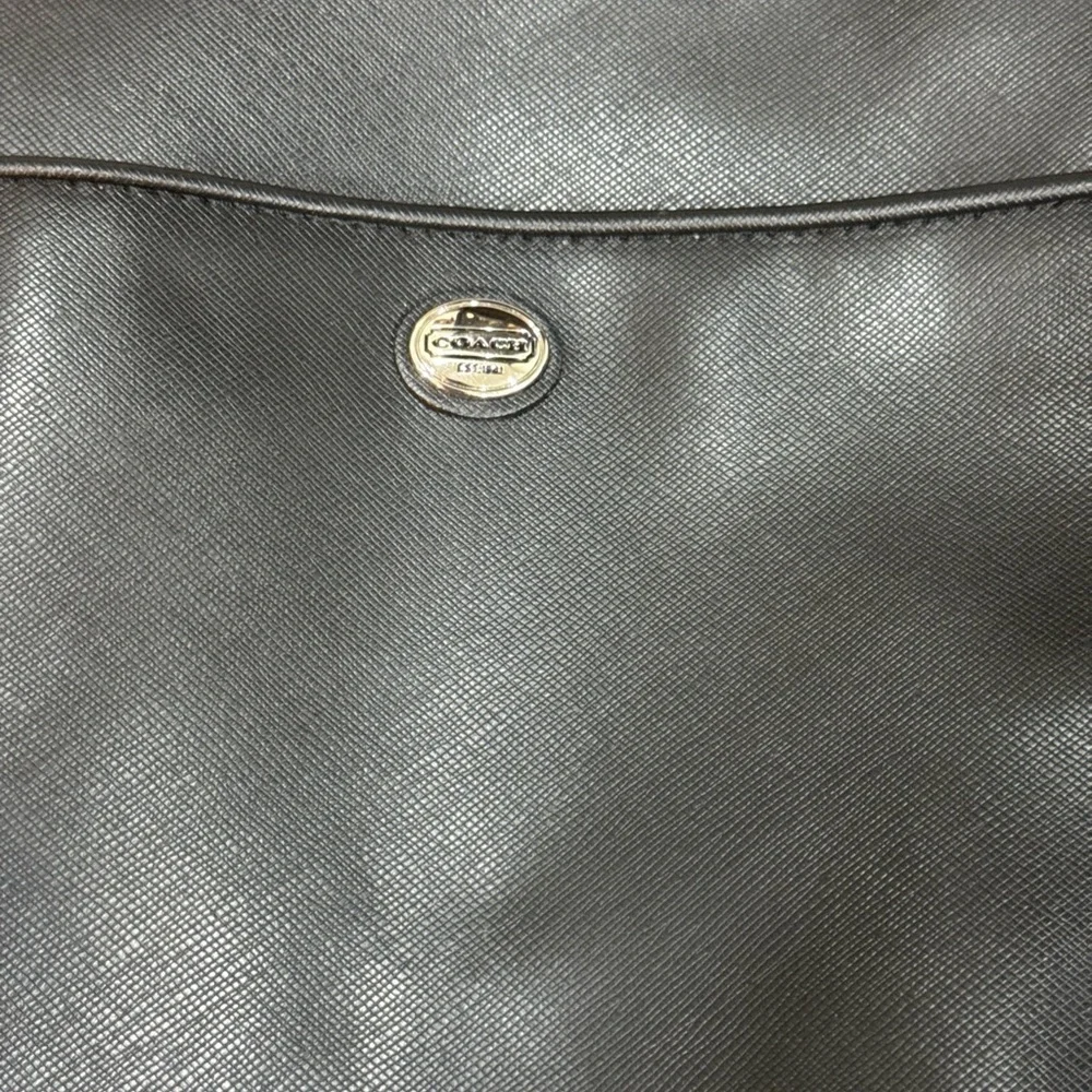 Coach | Bags | Coach Peyton Leather Pocket Tote Satchel Bag Double ...